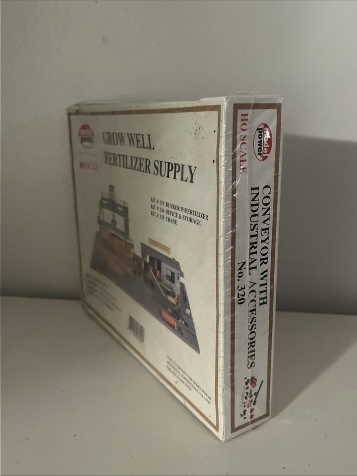 Model Power HO Scale Conveyor With Industrial Accessories -New And ...