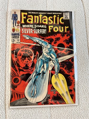 Fantastic Four #72 | Marvel 1968 | Silver Surfer | Lee Story | Kirby ...