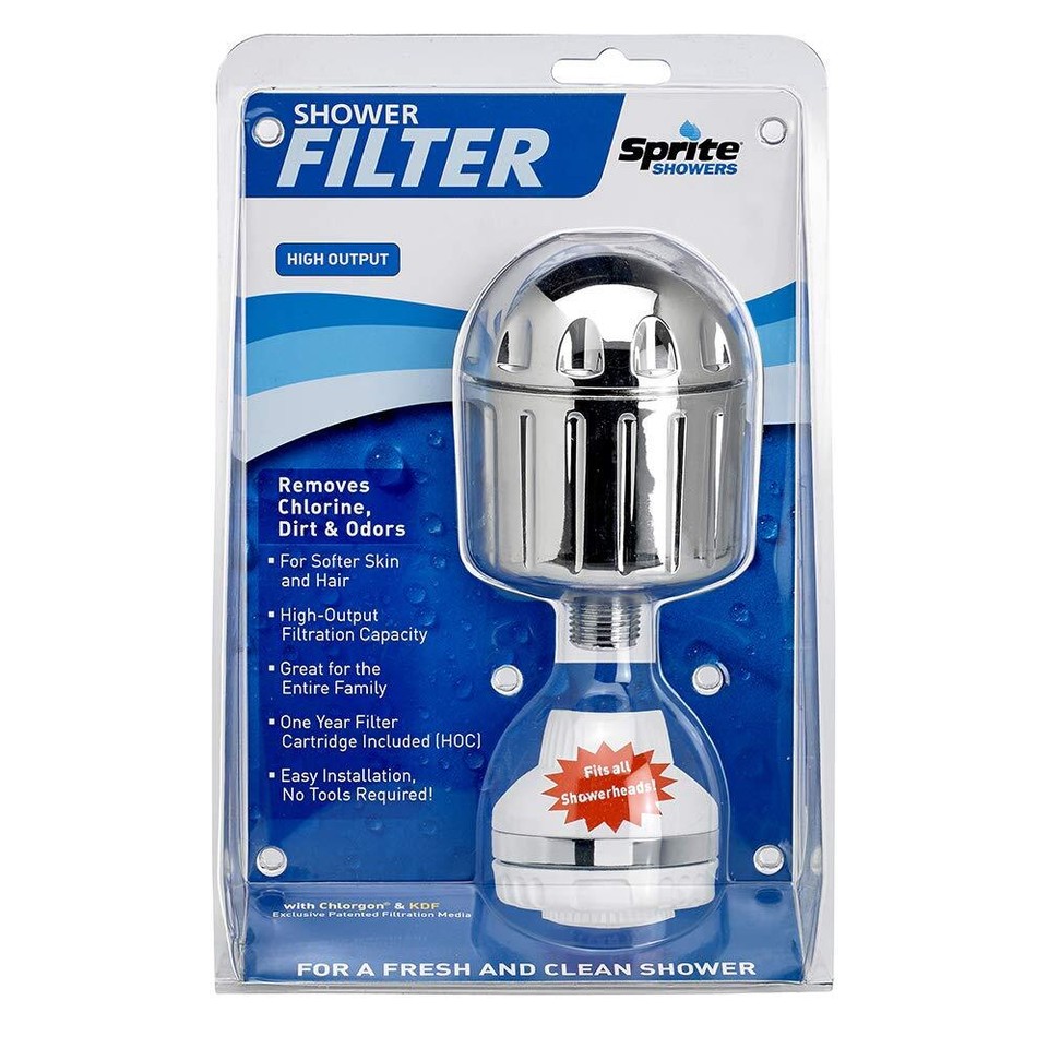Sprite Showers HO2-CM High Output 2 Universal Shower Filter, Chrome | eBay