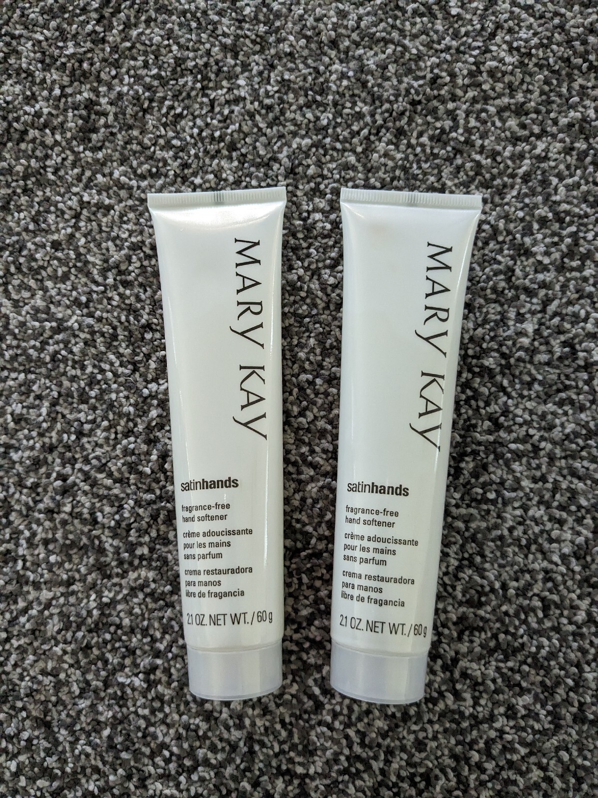 Mary Kay Satin Hands FRAGRANCE-FREE HAND CREAM Moisturize Soft Skin 2 ...