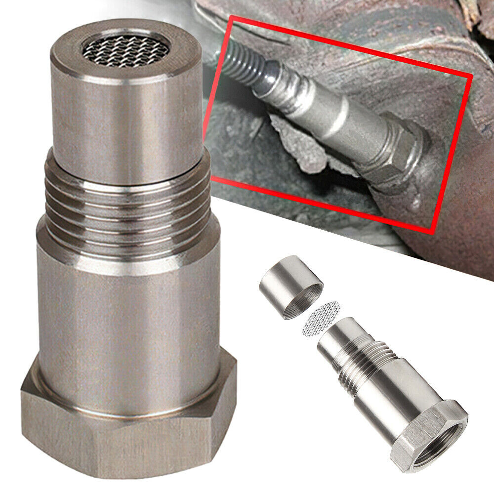 2pcs Oxygen O2 Sensor Spacer Adapter Catalytic Converter Fix Check ...