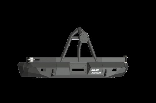 Road Armor 61208B Rear Winch Bumper Tire Carrier Guard For 99-07 Ford ...