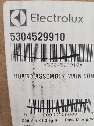 5304529910 Frigidaire Dryer Main C | eBay