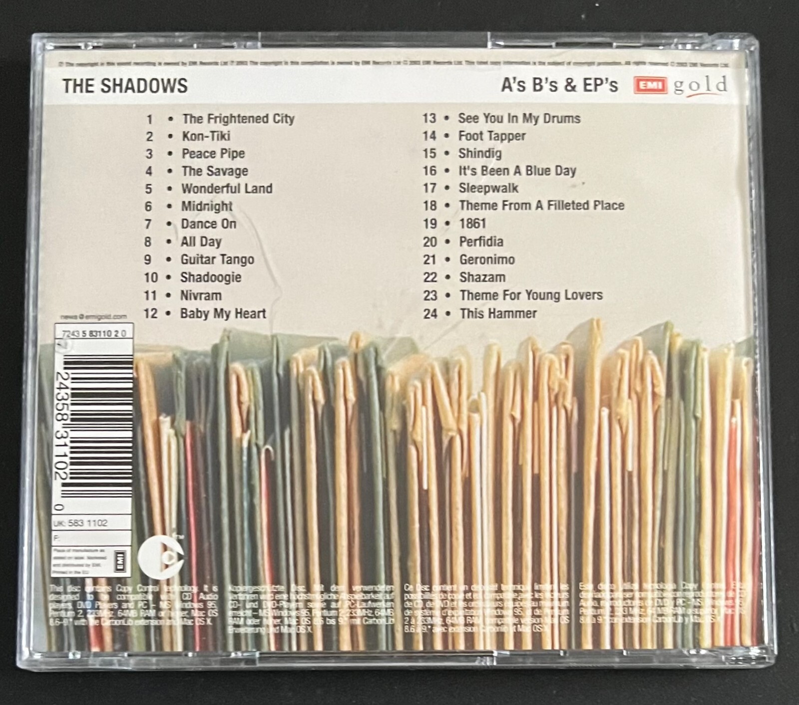 THE SHADOWS - A'S B'S AND EP'S | eBay