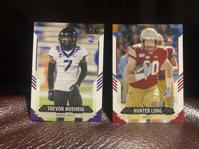 2021 Score Trevon Moehrig RC # 359 / Hunter Long RC # 388 | eBay