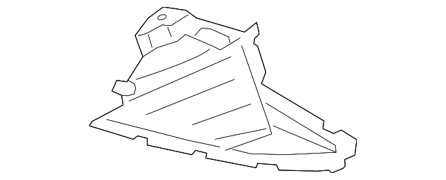 BMW OEM 540i xDrive Front Fender-liner Splash Shield Extension Right ...