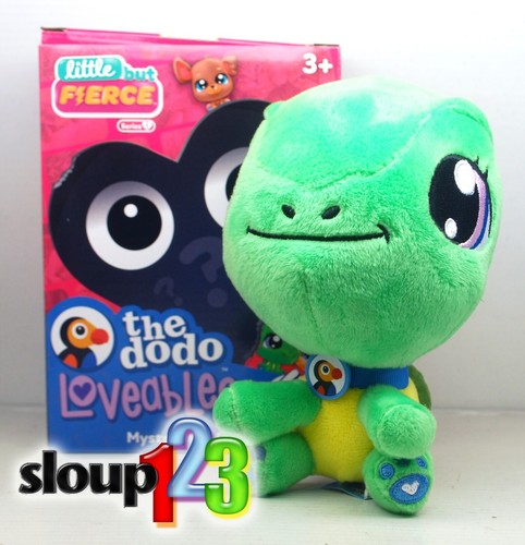 *THE DODO LOVEABLES - MYSTERY PLUSH - TUFF THE TURTLE - LITTLE BUT ...