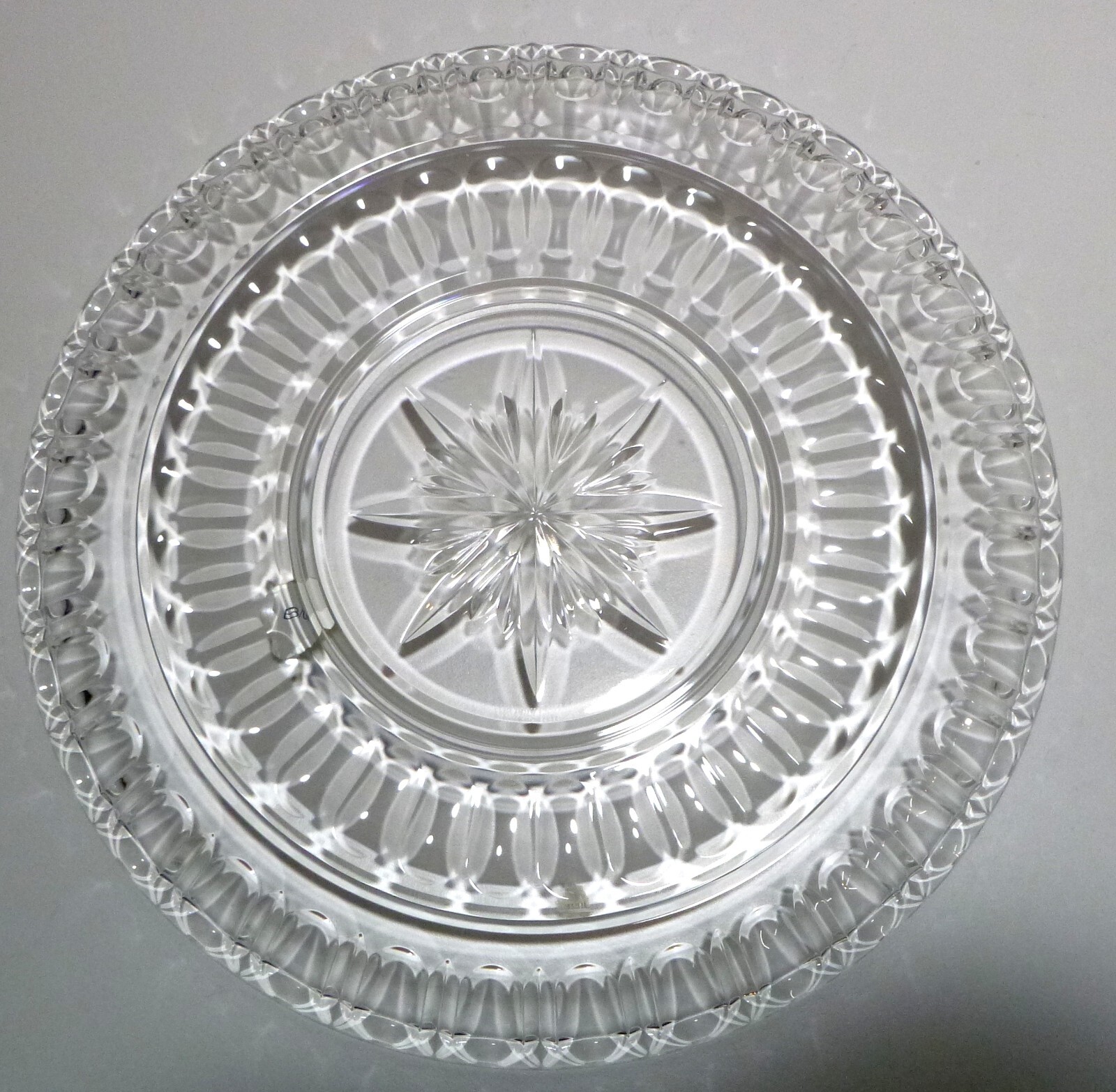 *EXCELLENT* Waterford Crystal GRAFTON STREET BOLTON Cake Cookie Plate ...