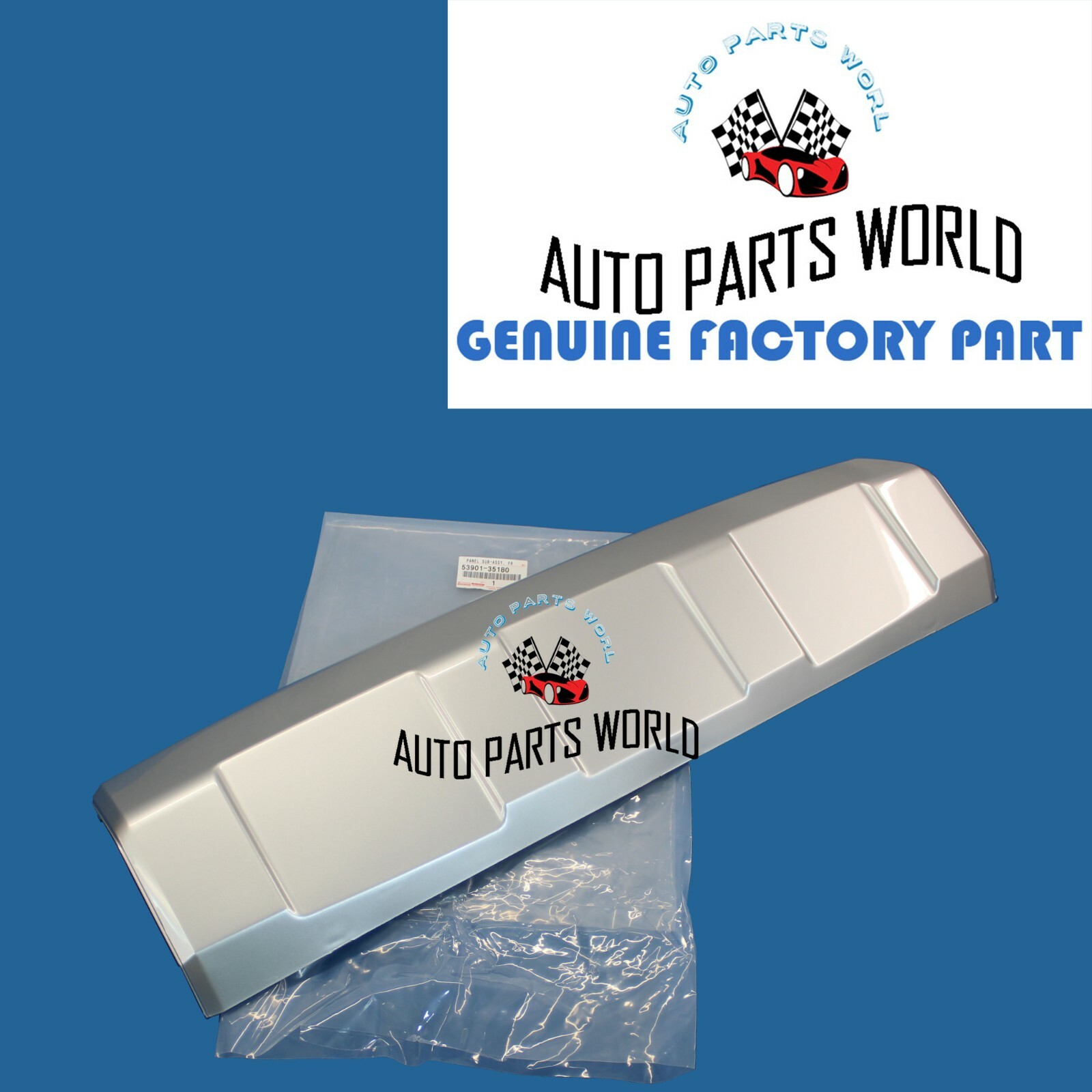 GENUINE OEM TOYOTA 07-14 FJ CRUISER SILVER LOWER FRONT VALANCE PANEL ...