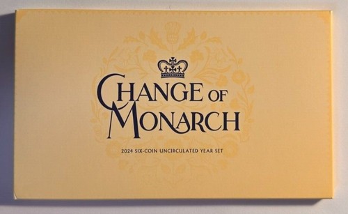 2024 Australia Change Of Monarch Six-Coin Unc Year Set RAM QEII and ...