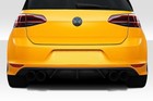 Duraflex R RZ Rear Diffuser - 1 Piece for Golf Volkswagen 15-21 ed ...