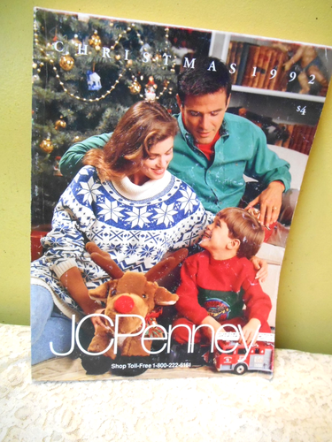 Vintage JCPenney Christmas Catalog 1992 Gift Wish Book | eBay