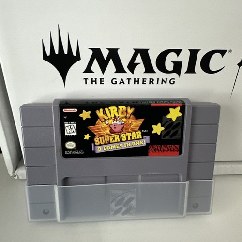 Kirby Super Star (Nintendo SNES, Super Nintendo With Dust Protector VG ...