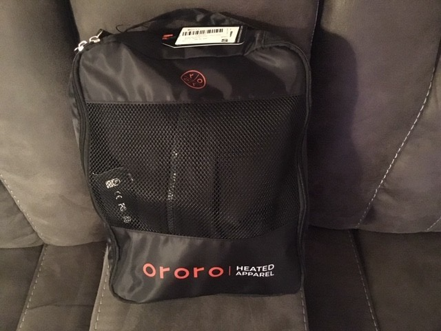 ORORO Mens Fleece Heated Jacket & Battery Pack - Black, Size S | eBay