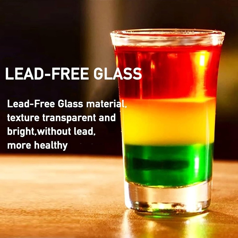 40 Pack Shot Glass Bulk Set with Heavy Base 1.5 Ounce Shot Glasses | eBay
