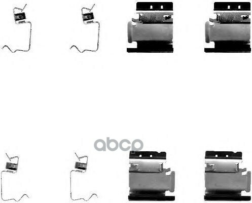 04947-05040 Toyota Fitting kit, disc brake, front 0494705040, New ...