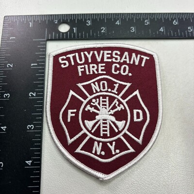 STUYVESANT FIRE COMPANY NO. 1 Fire Department Shoulder Patch ...