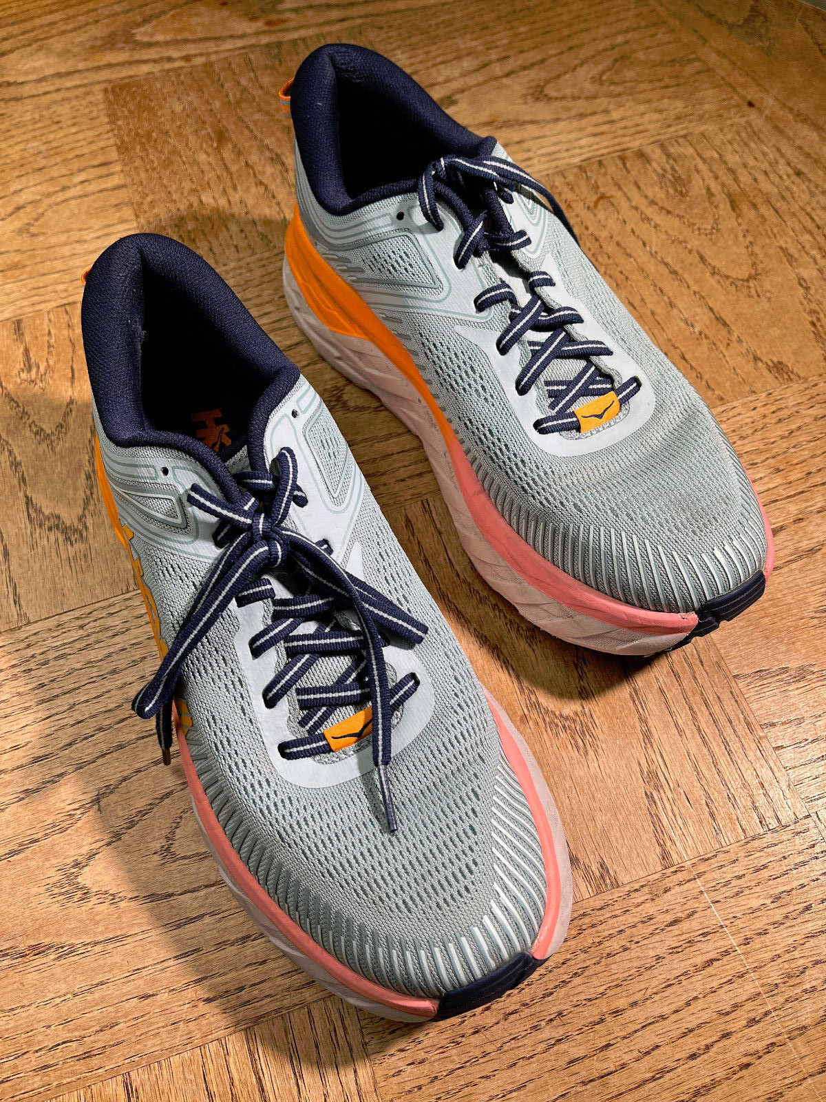 Hoka One One Bondi 7 Running Shoes Blue Haze 1110519 … - Gem