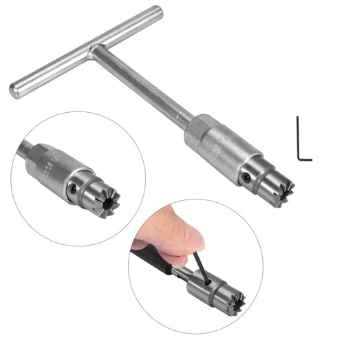 17pcs Diesel Injector Seat Cutter Set Remove Tools Cleaner Tool Set ...