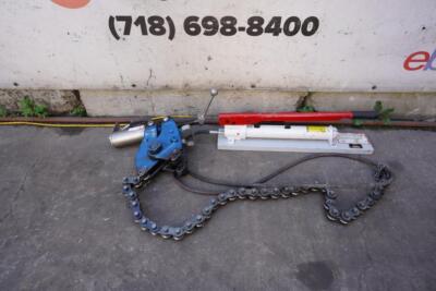 Wheeler Rex Hydraulic Pipe Cutter Model 5590 65 inch long Chain Mint ...