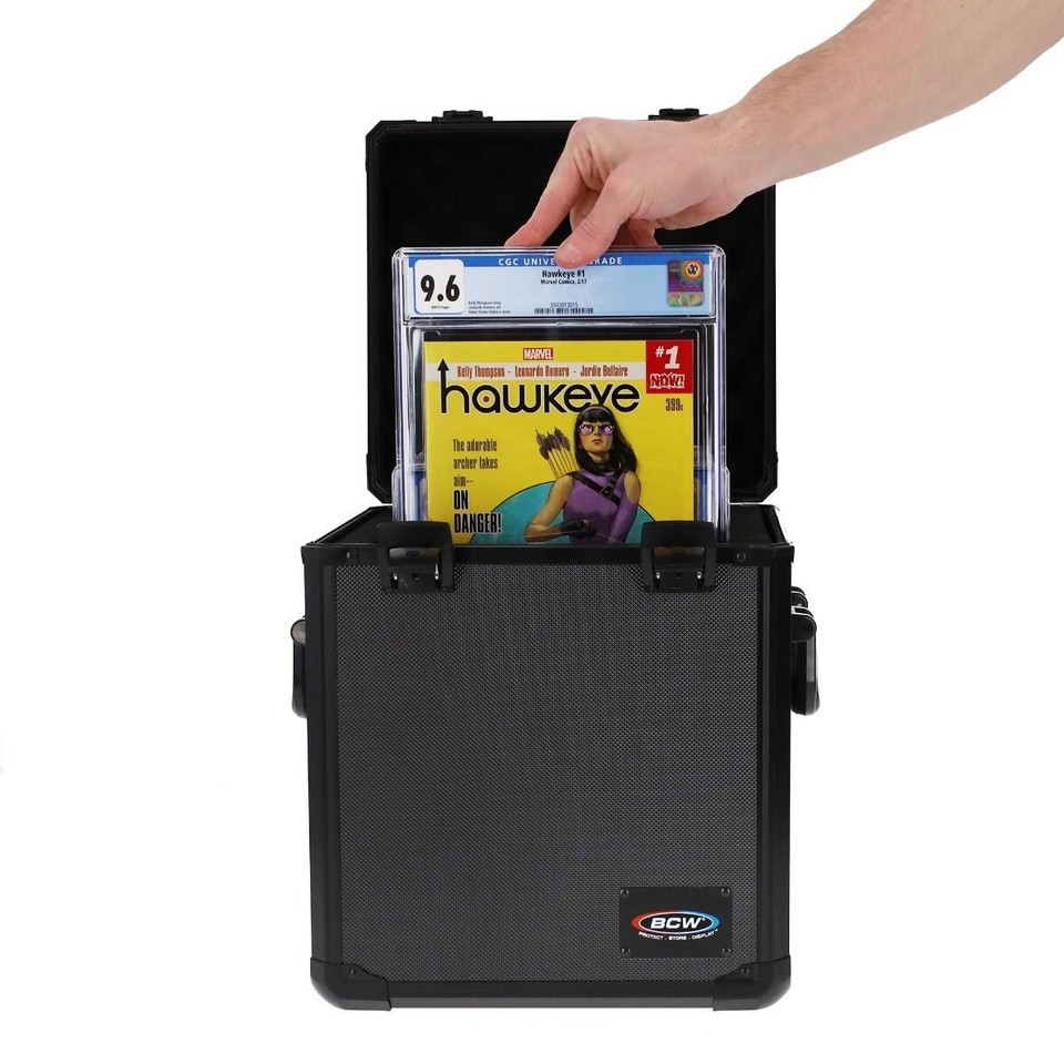 BCW Graded Comic Book Case Secure Latching Storage for CGC CBCS PGX ...