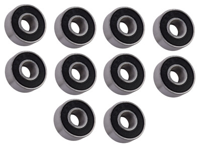 (10 Each) R3-2RS Sealed Radial Ball Bearing 3/16 ID X 1/2 OD X 0.196 ...