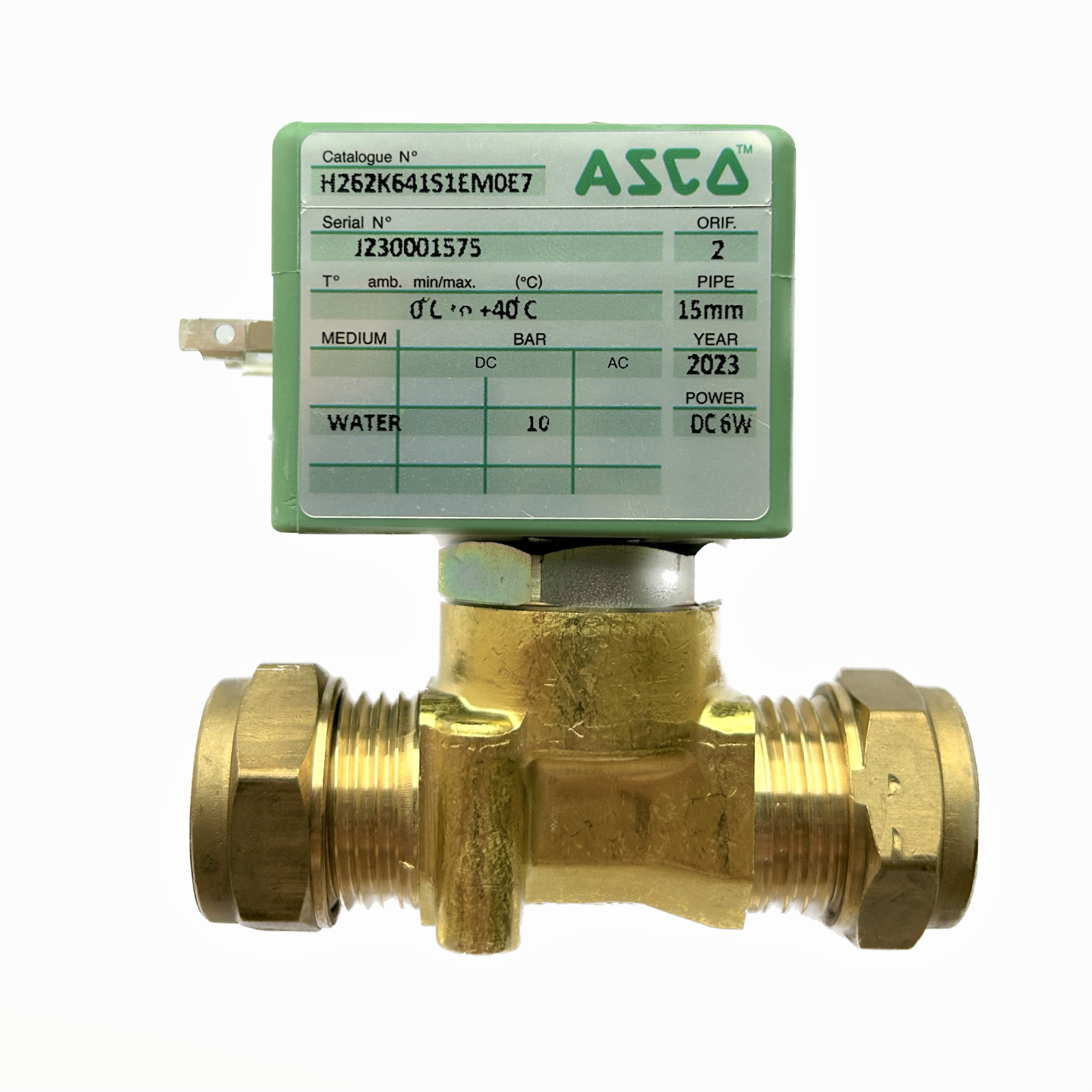 WES51 EASY FLUSH BATTERY POWERED URINAL FLUSH CONTROL & VALVE (15mm ...