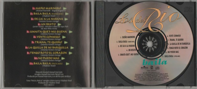 Baila by Los del Rio (CD, Jun-1999, Ariola International) for sale ...