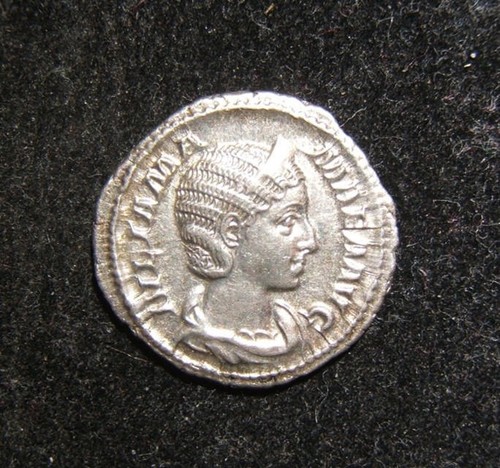 Roman Imperial Julia Mamaea Augusta ancient AR Denarius coin RIC 335 ...