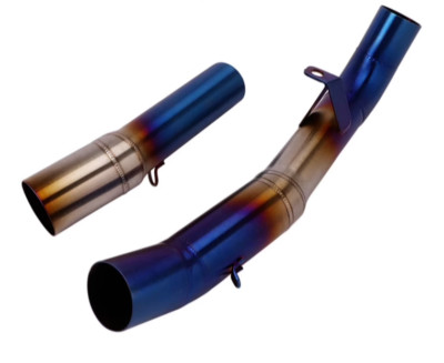 Motorcycle Exhaust Pipe Middle Link Pipe For Kawasaki Z1000 Z 1000 2007 ...