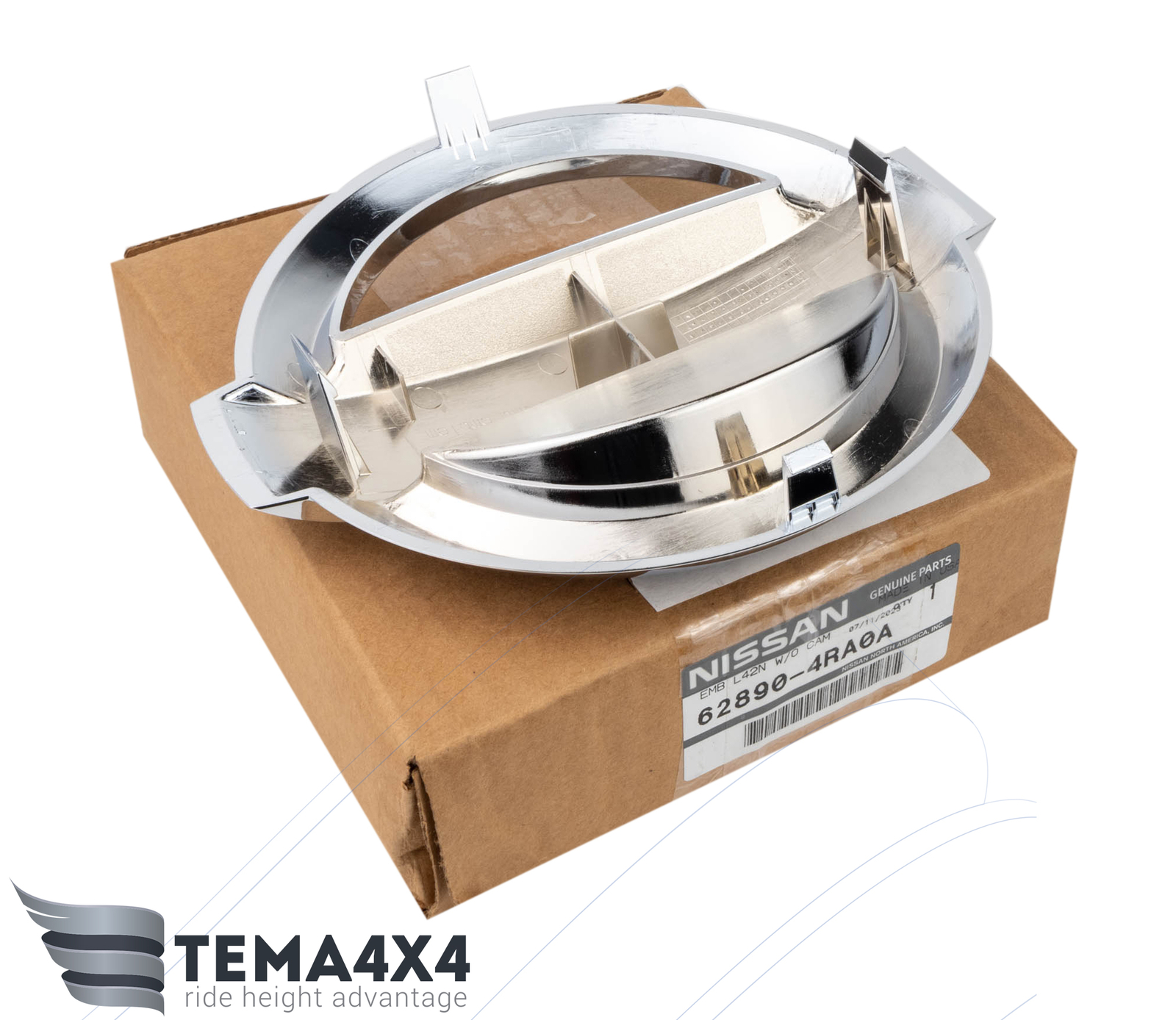 Genuine OEM Front Grille Emblem for Nissan Maxima 62890-4RA0A ...