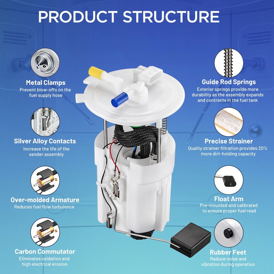 Fuel Pump Module Assembly For Nissan Altima Maxima 2.5L 3.5L 2007-2013 ...