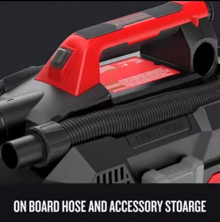Craftsman V20 2-Gallon Cordless Wet/Dry Shop Vacuum – CMCV002B Tool ...