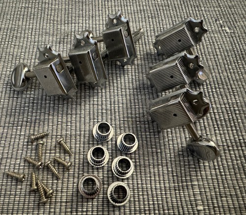 Gretsch Electromatic Vintage Style Tuners - 3-a-side Set with Screws ...