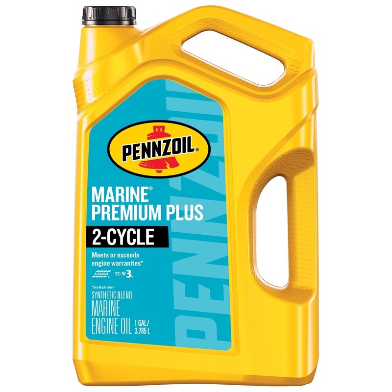 2-Cycle Synthetic Blend Marine Engine Oil TC-W3 Anti-Scuff Ring ...