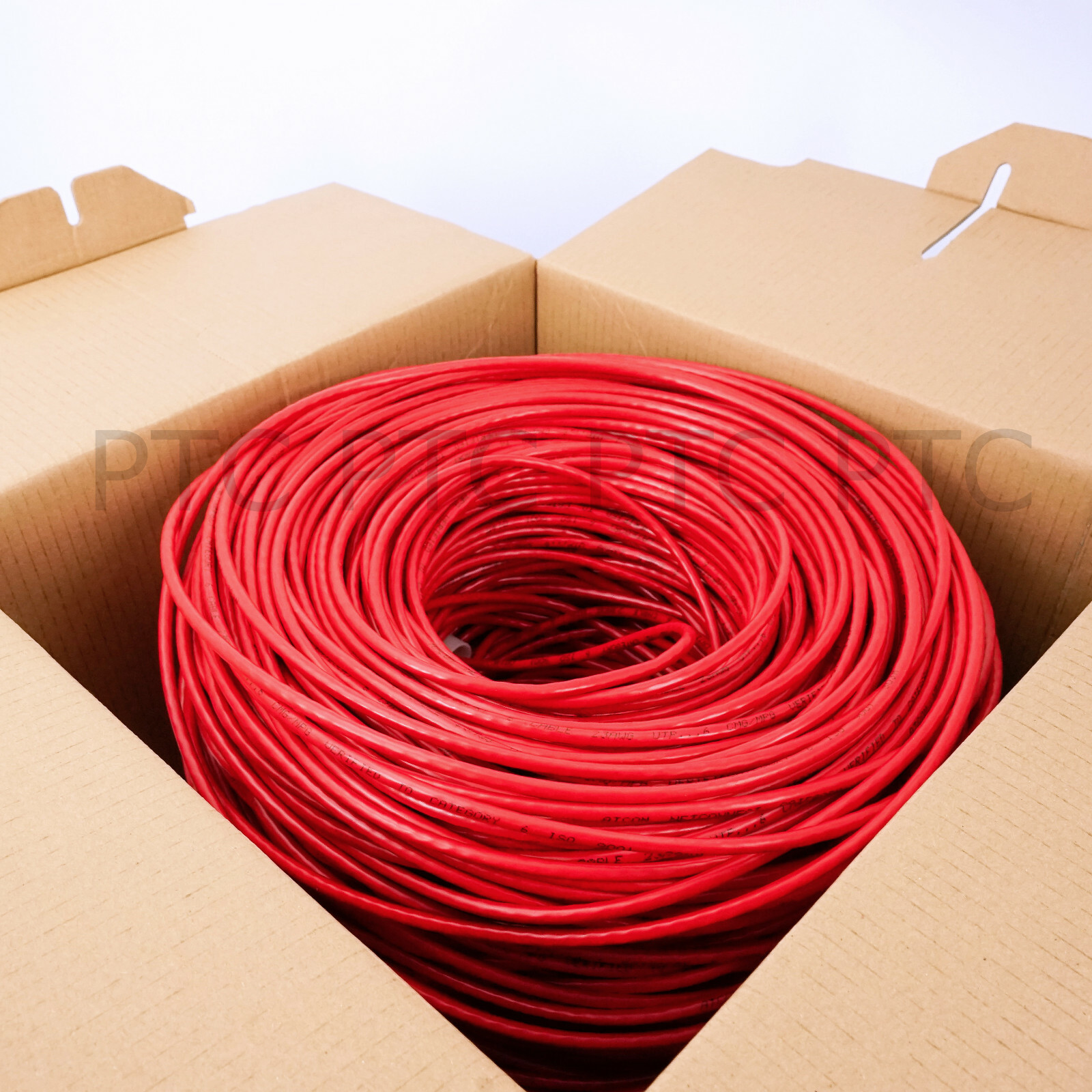 100m 305m Cat6 UTP Ethernet solid cable roll Lan network data lead ...