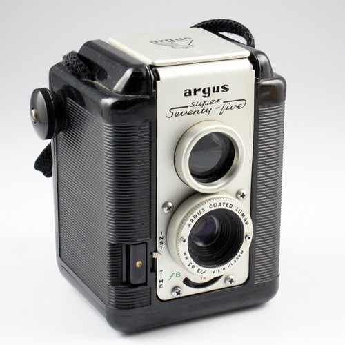 Argus Super Seventy-Five Focusing Lens TLR 620 Roll Film Box Camera ...