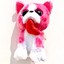 TY Beanie Boo Plush toy ROMEO Pink Dog Glitter Eyes heart hot pink ...