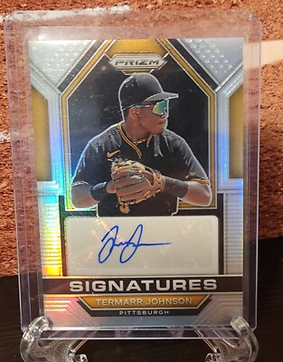 2023 Panini Prizm Termarr Johnson Signatures Auto Pirates | eBay