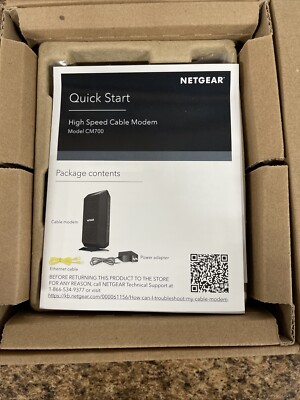 Netgear CM700 High Speed Cable Modem Docsis 3.0 | eBay