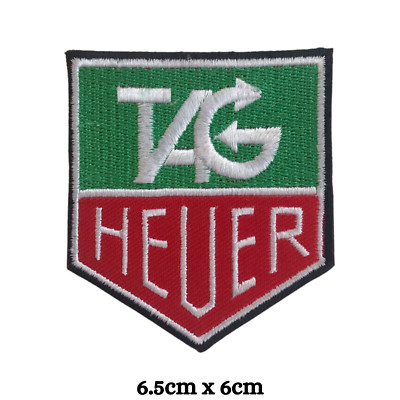 Tag Heuer watches biker badge Iron Sew On Embroidered Patch | eBay