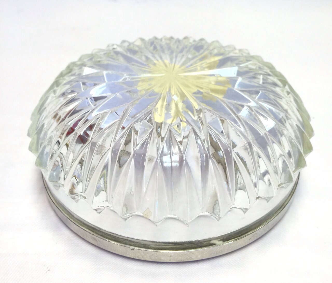 Vintage Brama England Hand Made Crystal Serving Bowl Nut/Mint Dish ...