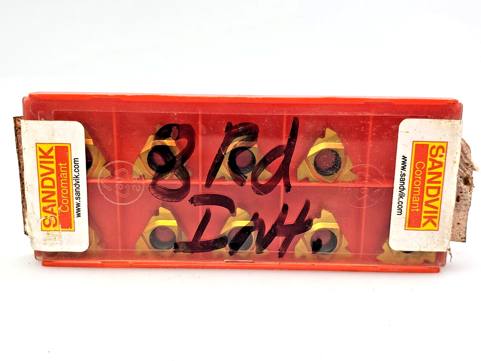 Sandvik Coromant R166.0L-16RD01-080 1020 Carbide Threading Inserts (Box ...