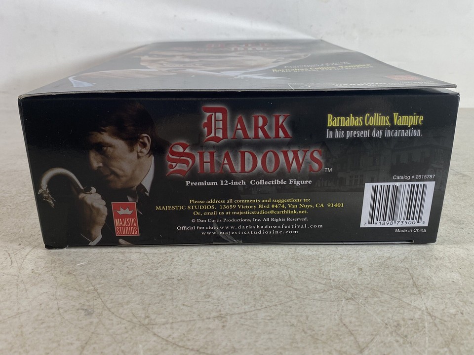 Dark Shadows Barnabas Collins Present Day 12" Figure Majestic Studios ...