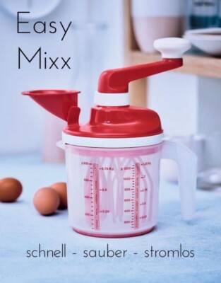 Tupperware Easy Mixx Eiweiß Sahne, Mixer, Rührteig Easy Speedy neu/OVP ...