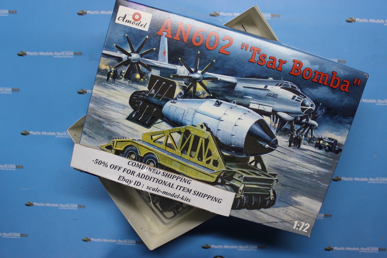 Amodel 72265 - 1/72 AN602 TSAR Bomba, scale plastic model kit | eBay