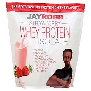 Jay Robb Whey Protein Isolate Strawberry 80 oz | eBay