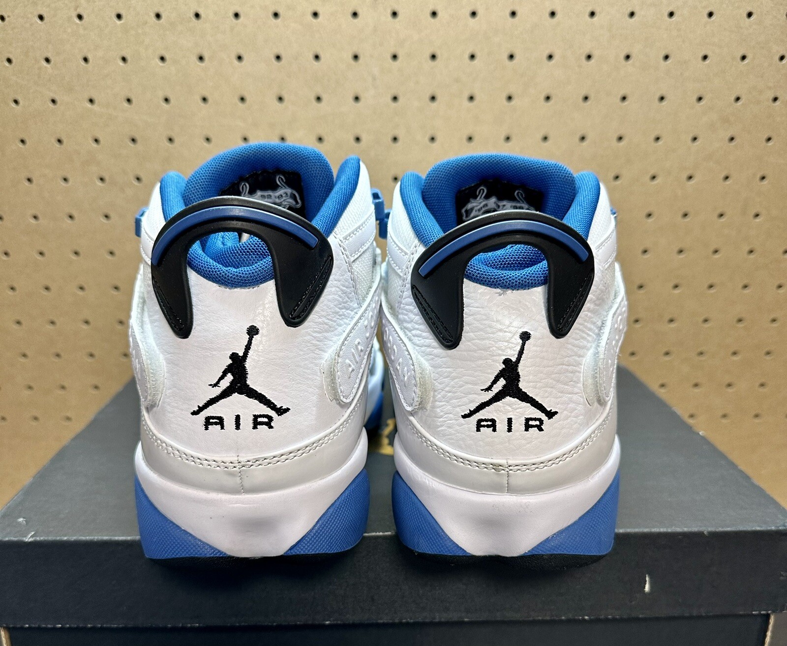 Size 11 - Jordan 6 Rings White Dark Marina Blue for sale online | eBay