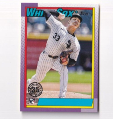 Drew Thorpe 2025 TOPPS SERIES 1 1990 TOPPS NO NAME RC SSP VARIATION /35 ...