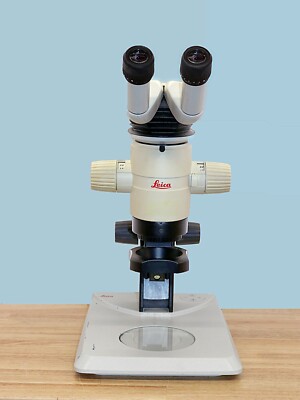 Leica MZ12.5 Stereo Microscope Leica LED2500 incident & transmitted ...